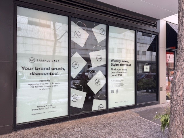 Perforated Window Vinyl | SignCredible