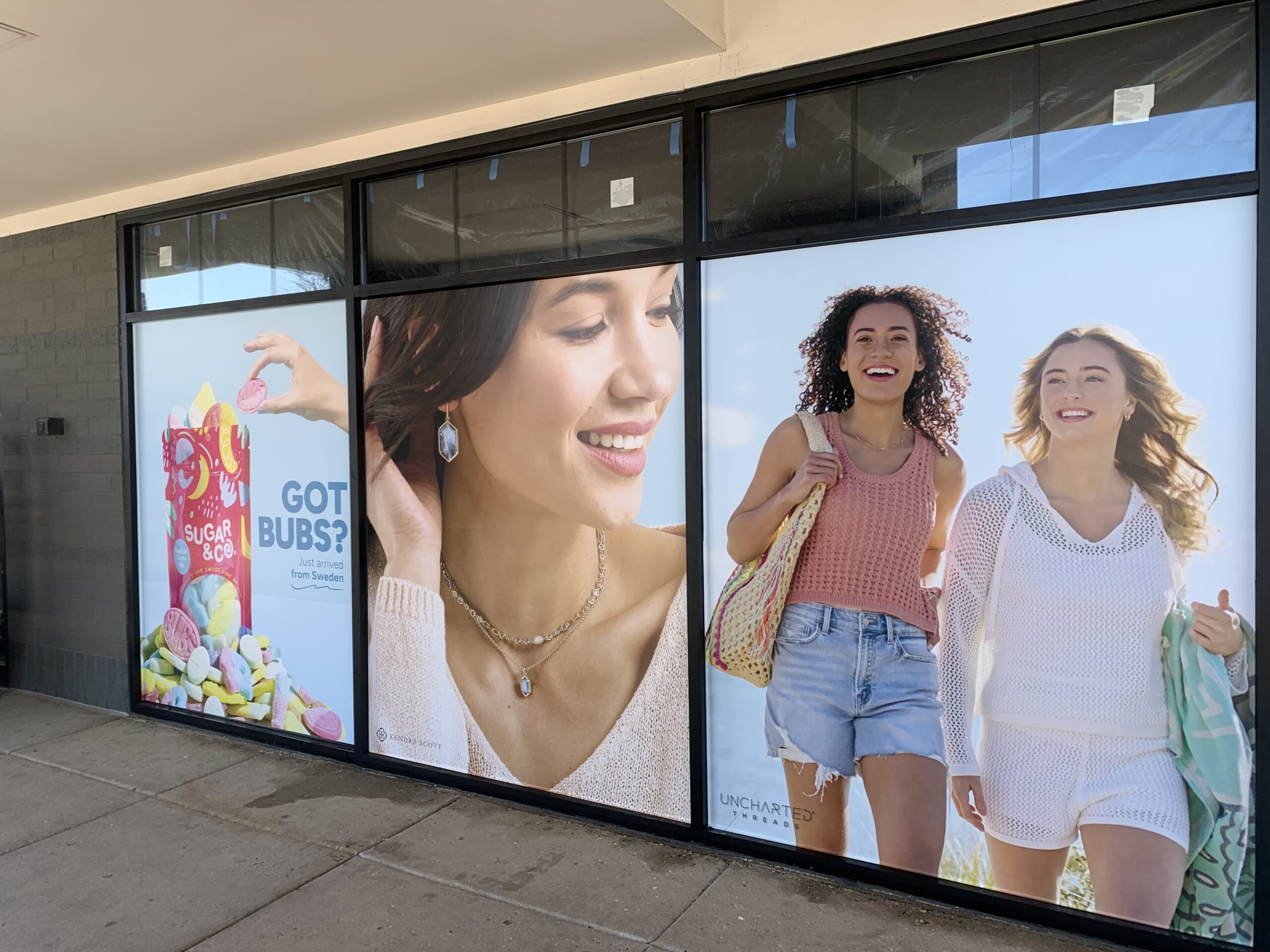 Perforated Window Vinyl | SignCredible